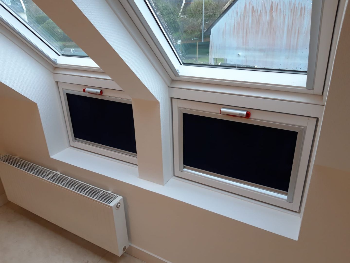 Pose de verrière d'angle VELUX dans le Finistère nord (29)